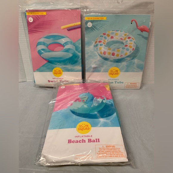 Sun Squad | Swim | Swim Squad Inflatable Shark Beach Ball 7 2 Swim ...